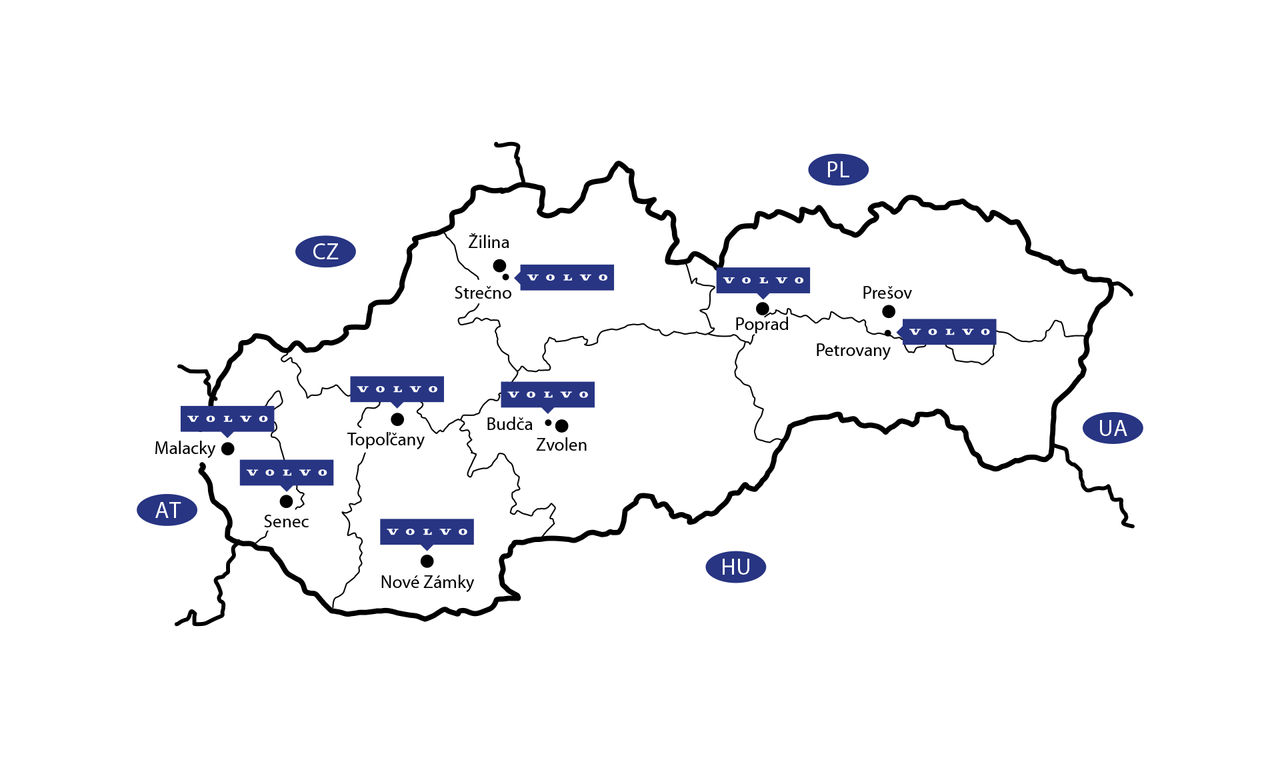 Predajná a servisná sieť